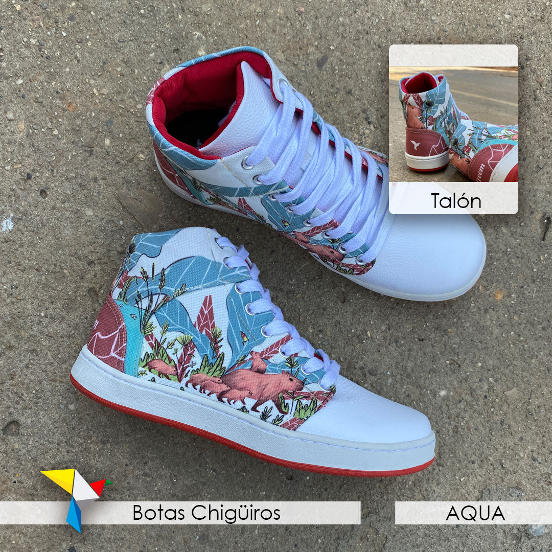 Chiguiros – Botas estampadas 100% Colombianas