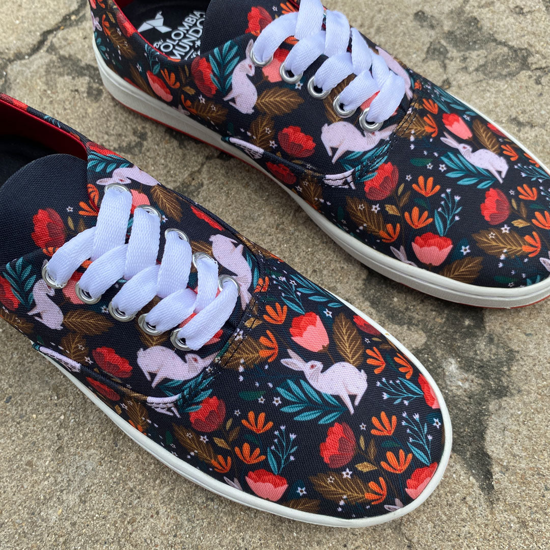 Conejo Blanco – Tenis Estampados :: 100% colombianos