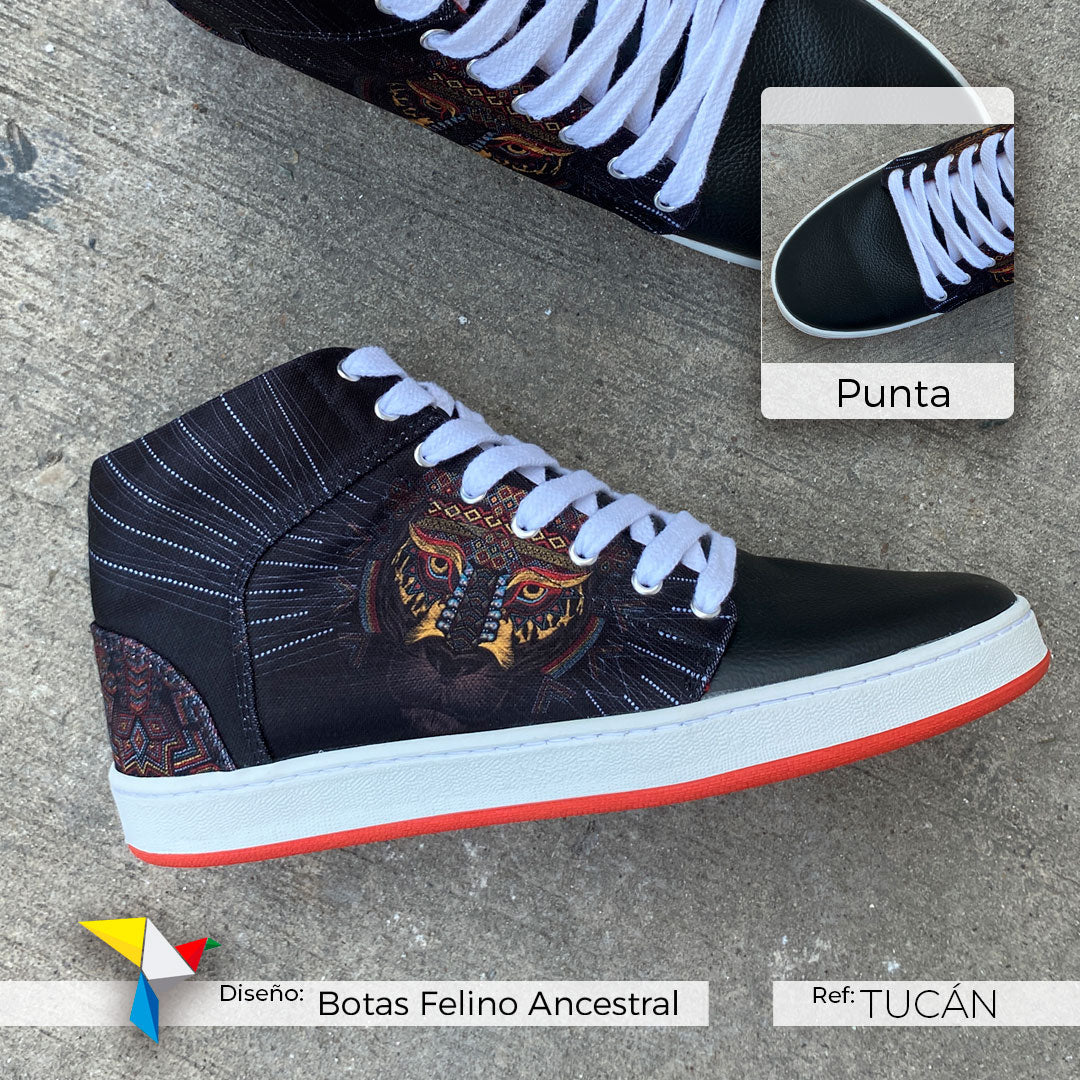 Felino Ancestral – Botas Estampadas 100% colombianas