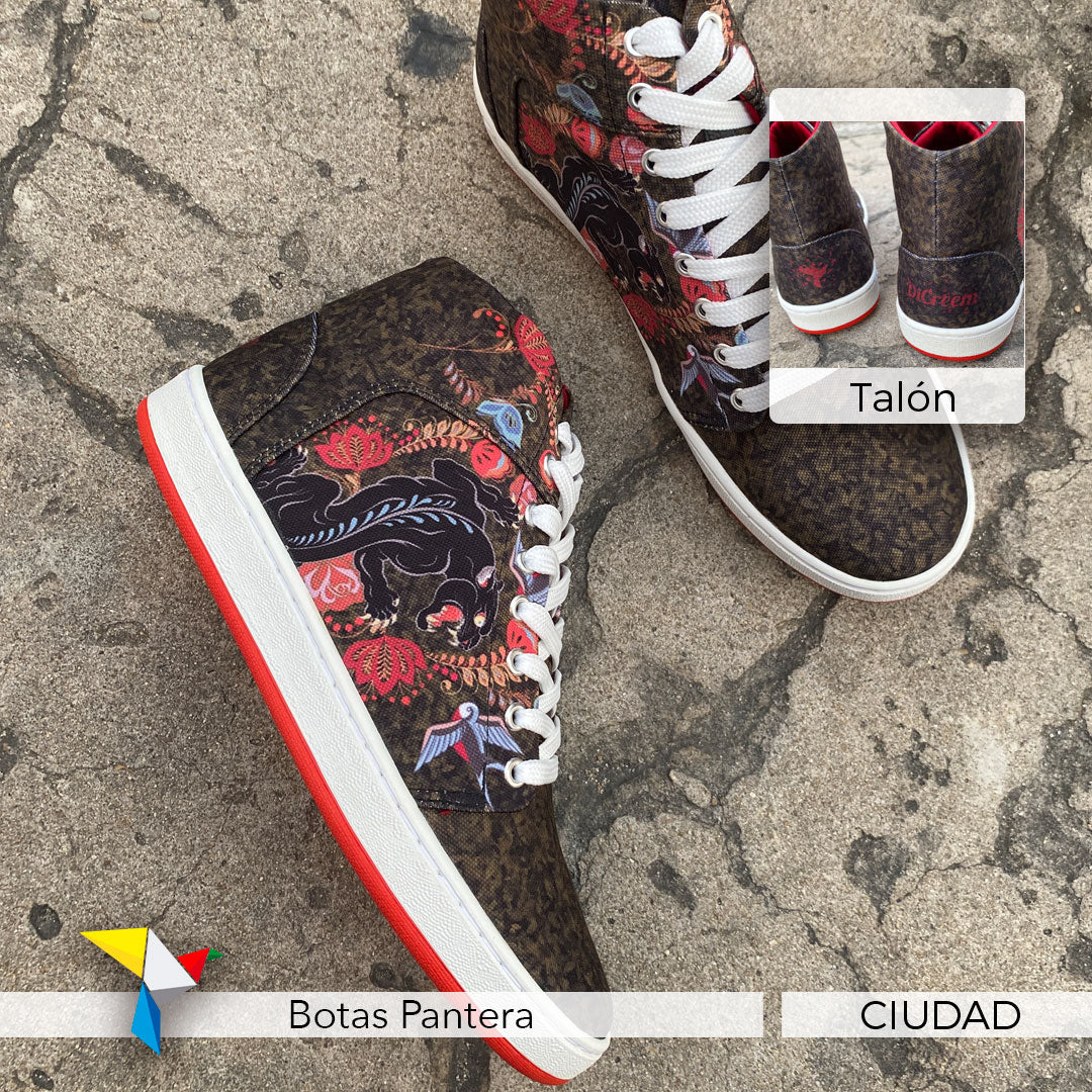 Pantera – Botas estampadas 100% colombianas